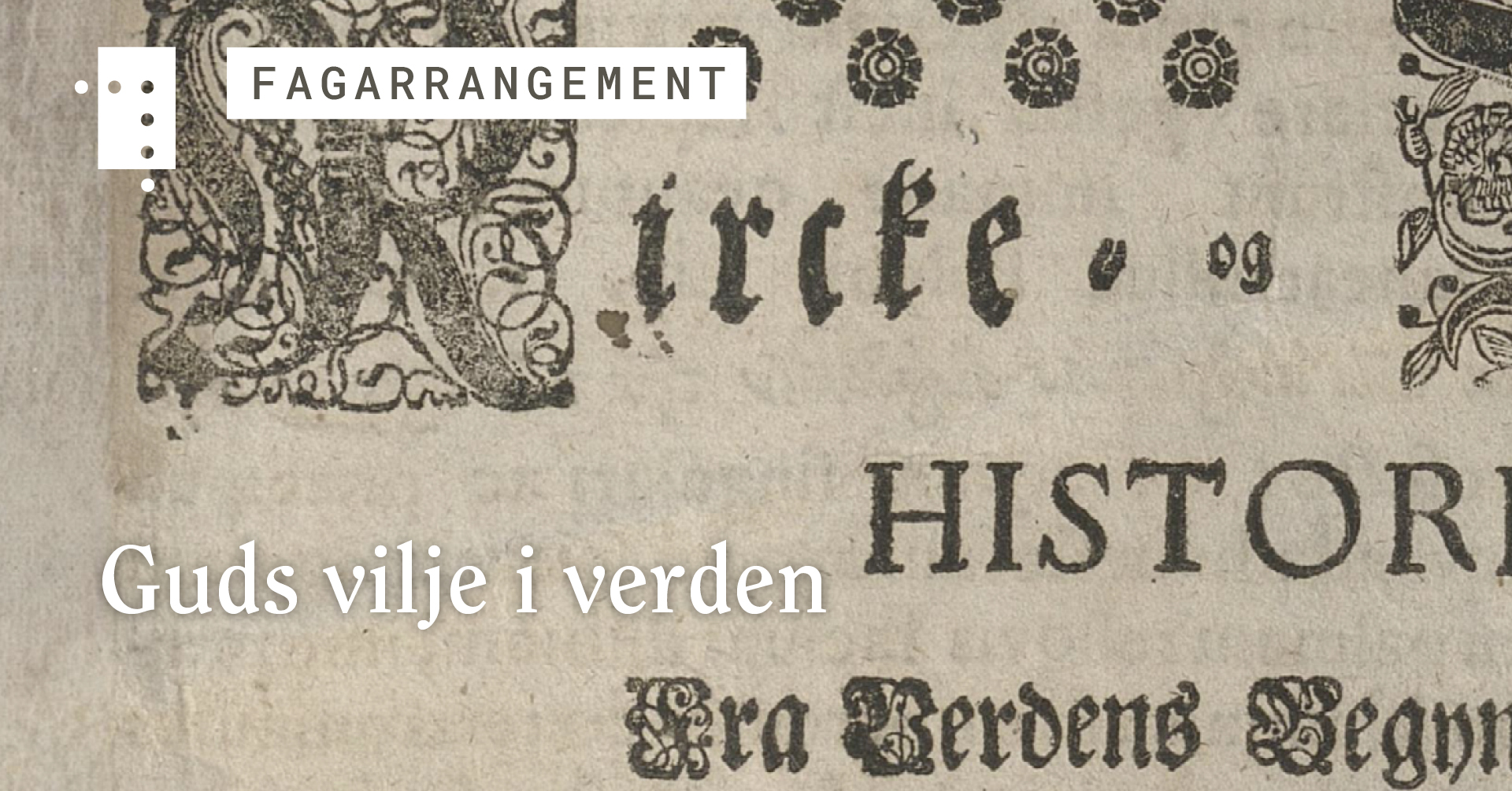 Guds vilje i verden | Nasjonalbiblioteket