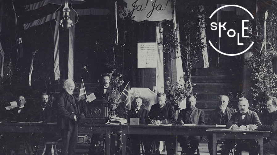 Dramaet bak Norges selvstendighet | Nasjonalbiblioteket