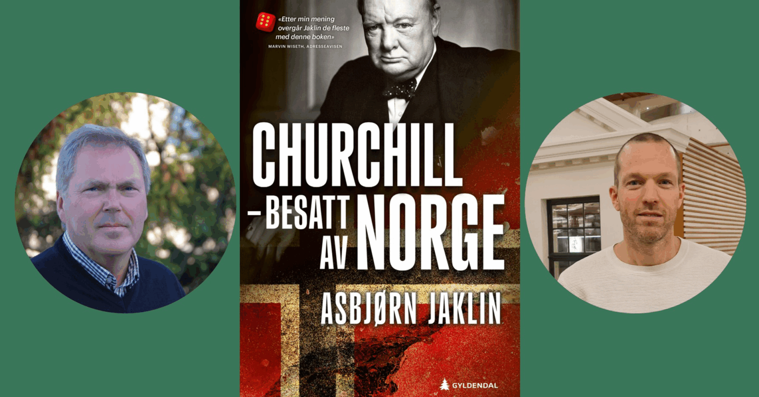 Asbjørn Jaklin: Churchill - besatt av Norge. | Nasjonalbiblioteket